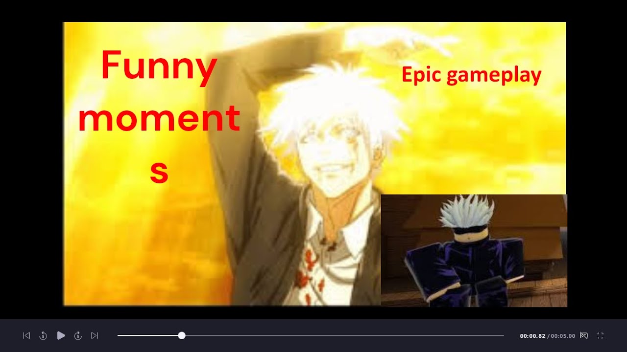 Jjk shenanigans gojo gameplay Roblox Made with Clipchamp - YouTube