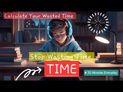 STOP 🛑 WASTING TIME⌛, Warning ⚠️,Story Of Real life, Count Your Wasted ...