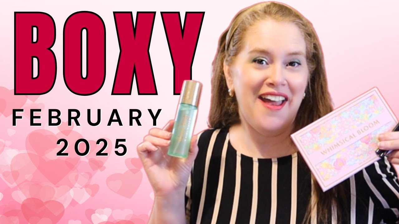 Boxycharm Unboxing February 2025 Try-On and Mini Review - YouTube