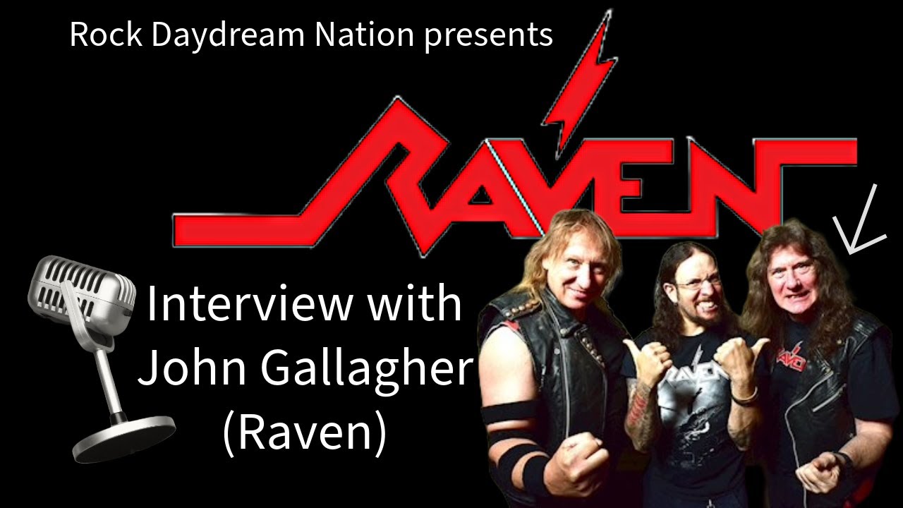 John Gallagher Raven - Full Interview with the Metal Legend - YouTube