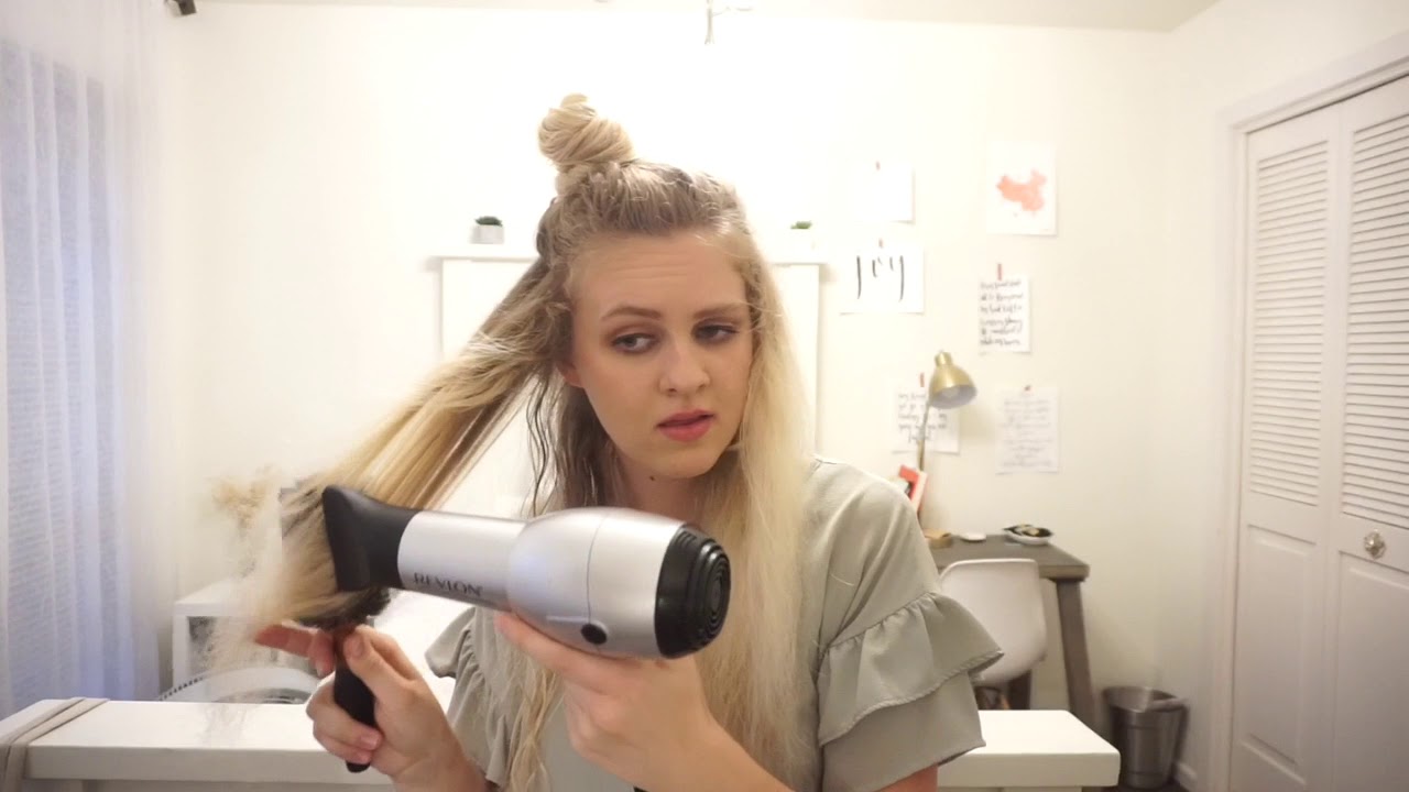 {Hello Modesty // Blow Dry Hair Tutorial} - YouTube