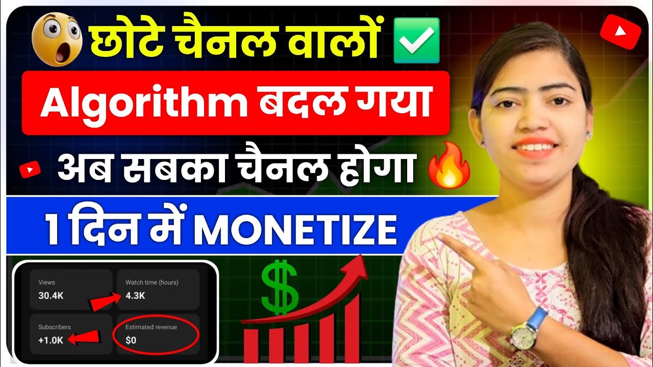 📈YouTube Monetization Made Easy: Algorithm Change | Monetize Your Channel Fastly - YouTube