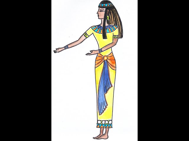 Ancient Egypt Drawings Step By Step