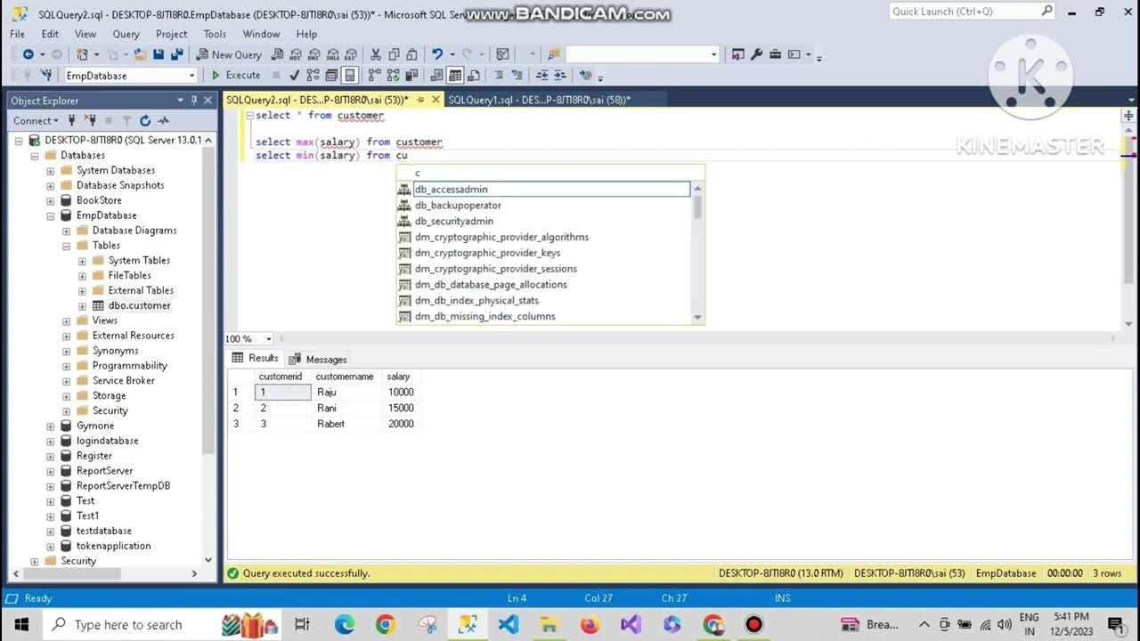 pre defined functions in sql server Telugu - YouTube