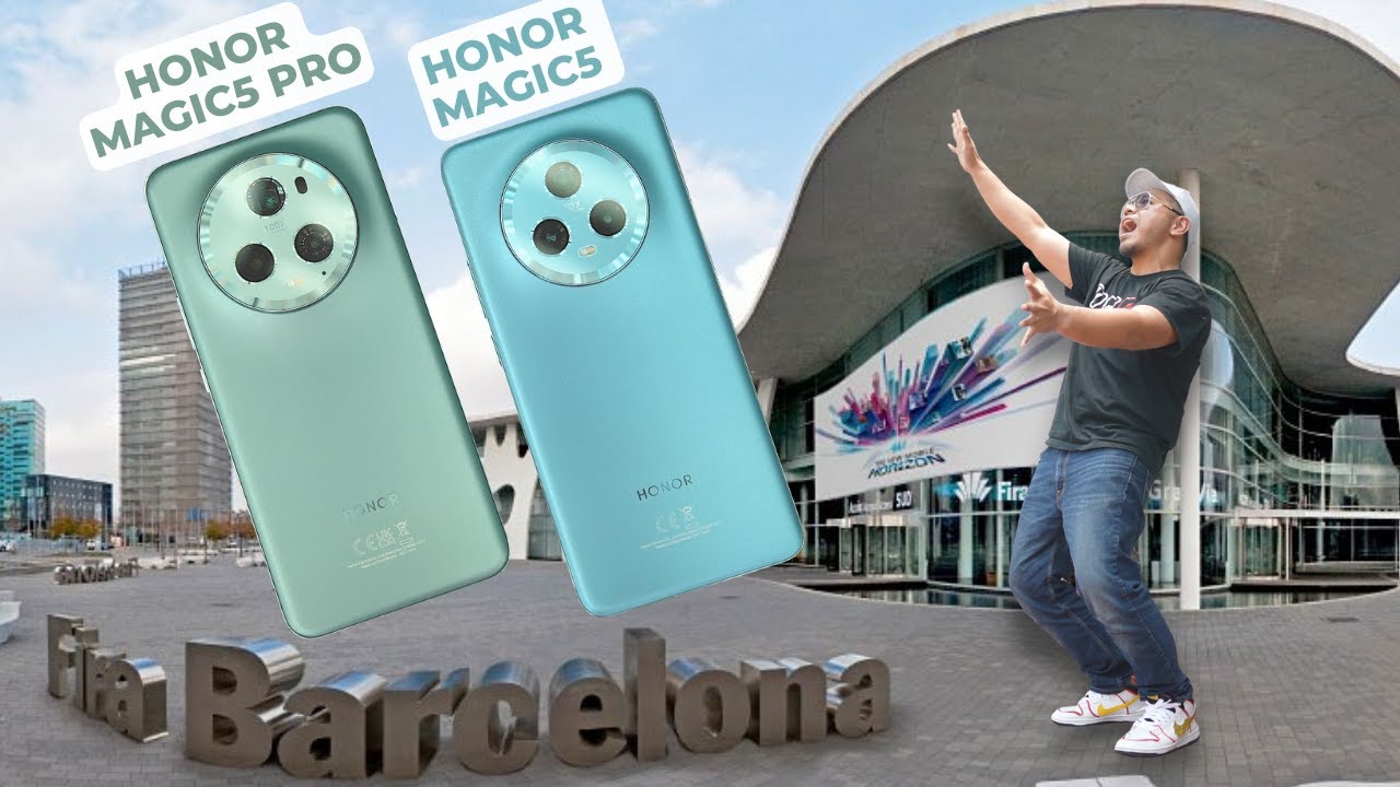 HONOR MAGIC5 PRO & HONOR MAGIC5 PANDANG PERTAMA [MWC BARCELONA 2023] - YouTube