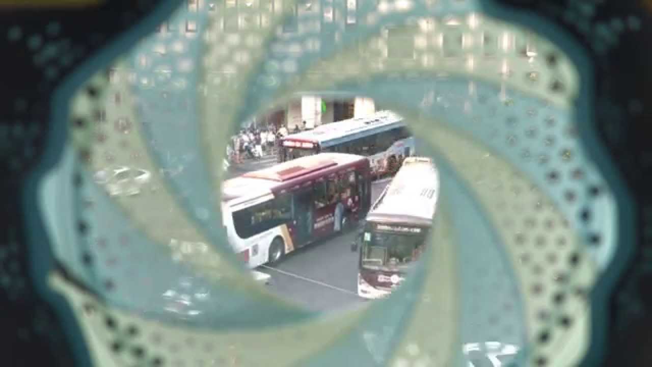 [ Eyes on you} Paper Art Interactive Installation - YouTube