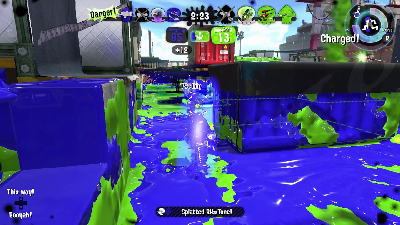 Splatoon 2 - Splat Zones - Ranked - YouTube