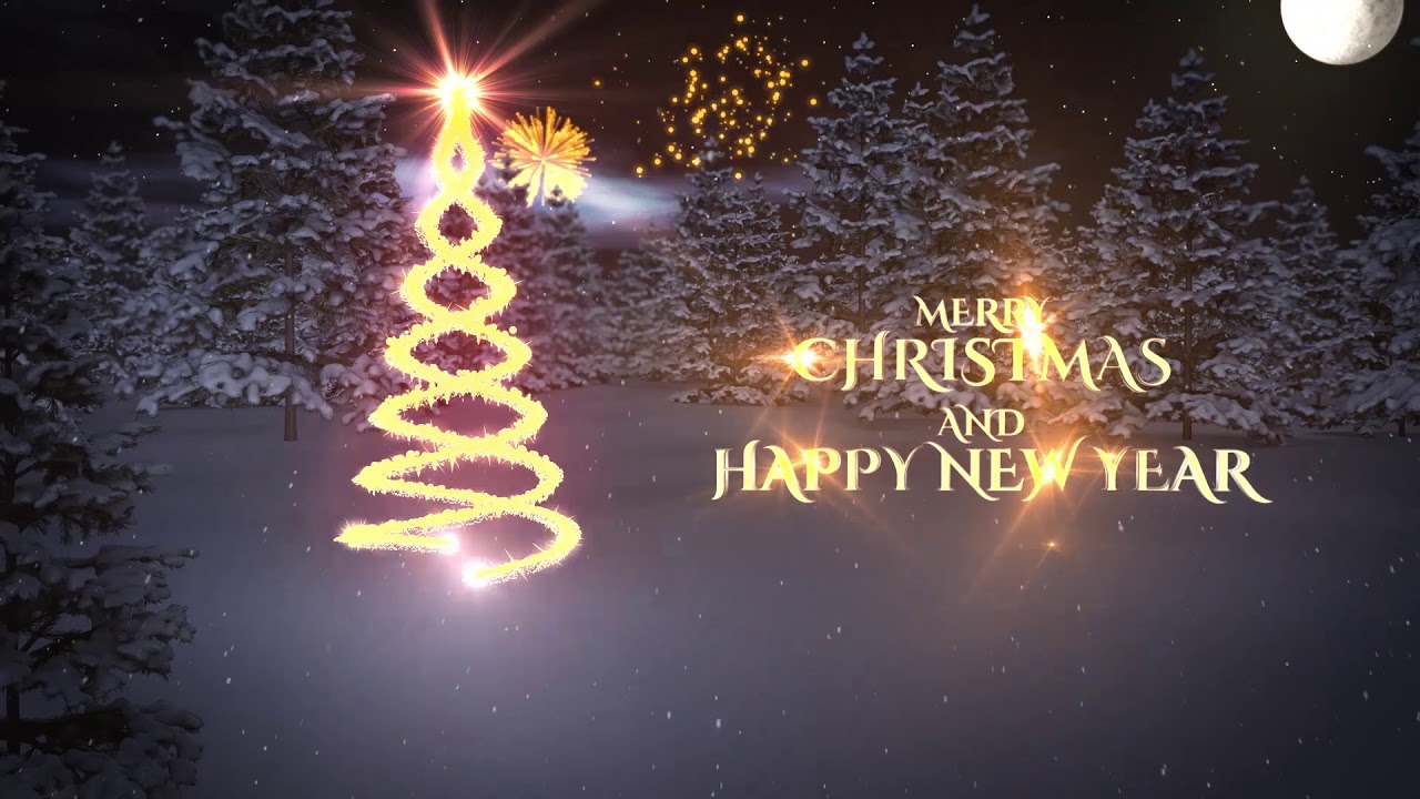 Christmas Logo Intro Animation 16 - YouTube