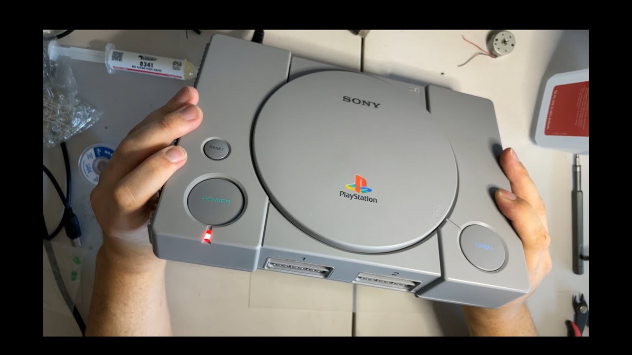 Playstation 1 Power LED replacement - YouTube
