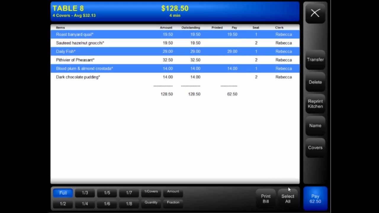 Using Restaurant and Table Map features in IdealPOS - YouTube