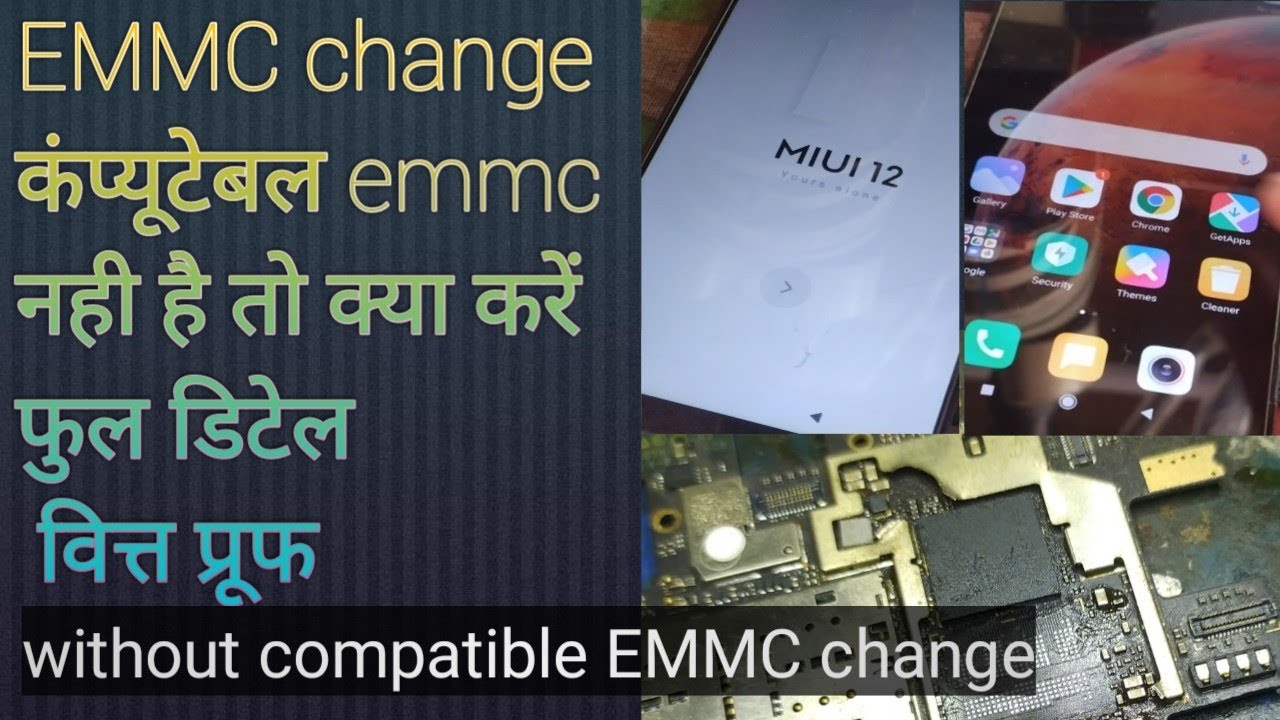 redmi note 5 Pro EMMC change with miracle box and easy jtag programming ...
