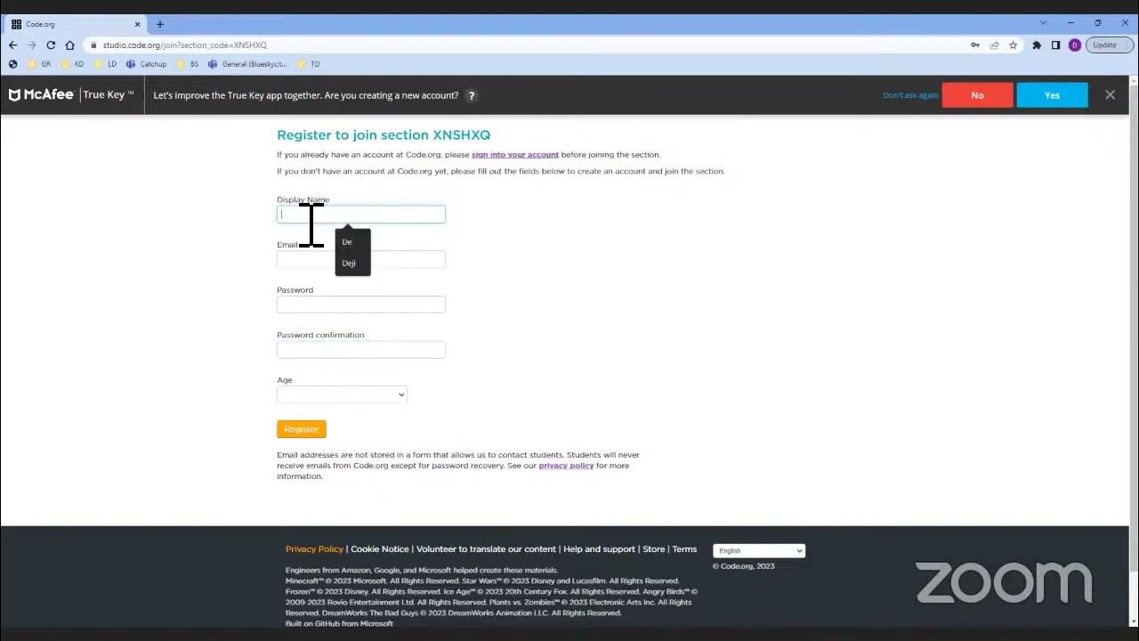 Introduction to Programming: How to register and login to Code.org - YouTube