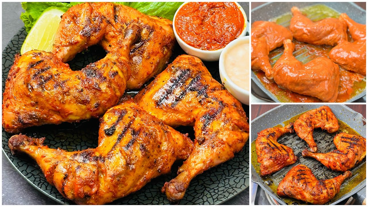সহজে চুলায় তৈরি তন্দুরি চিকেন | Tandoori Chicken | Tonduri Chicken ...