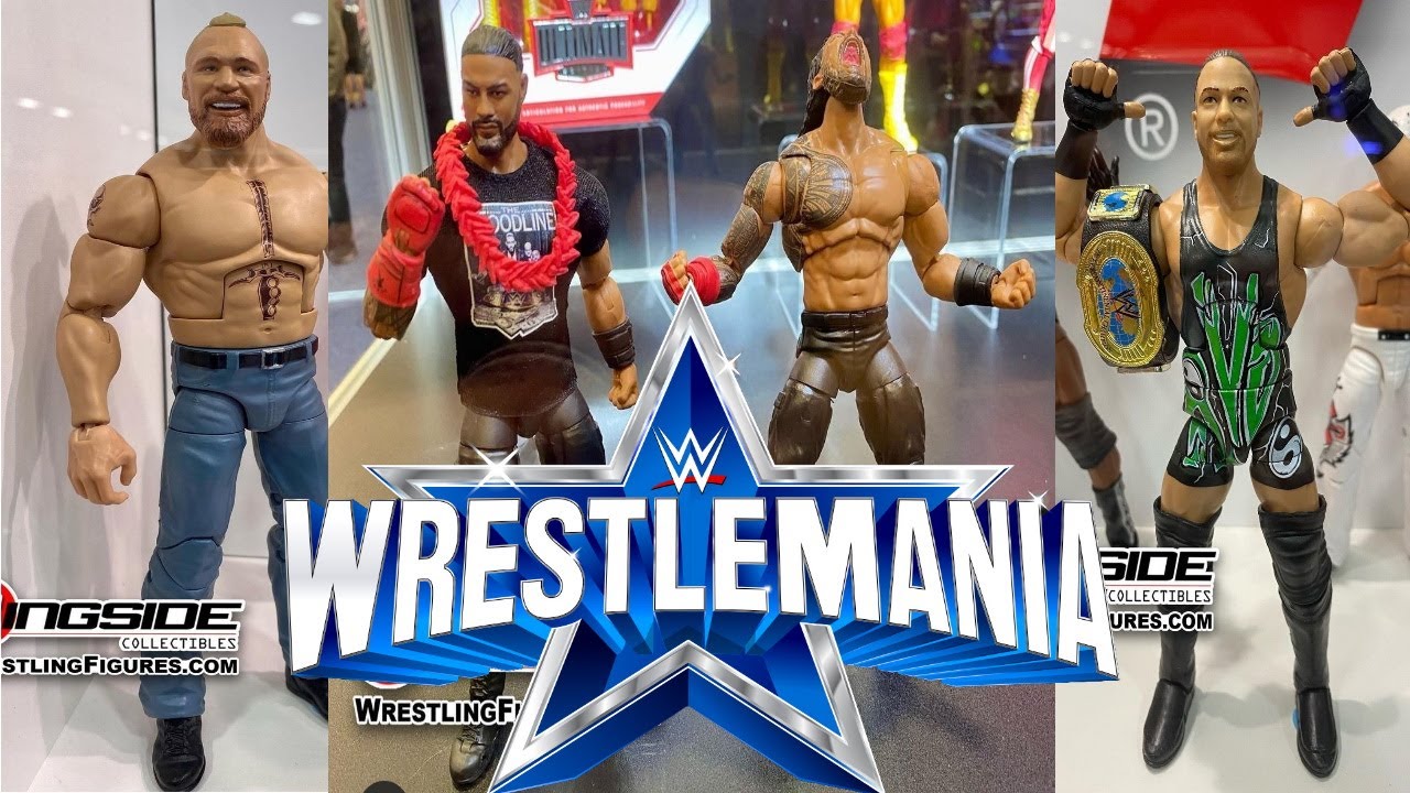 EPIC NEW WWE WRESTLEMANIA 38 FIGURE REVEALS! - YouTube