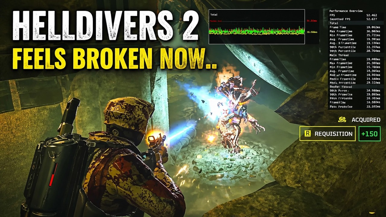 Is Helldivers 2 is graphically broken after this update? - YouTube