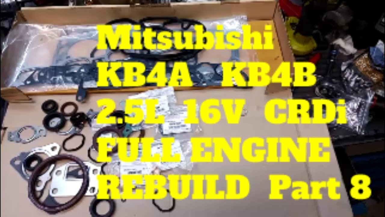 Mitsubishi Triton Challenger L200 2.5L TDi CRDi KA4T KB4T 4D56T 4D56U ...