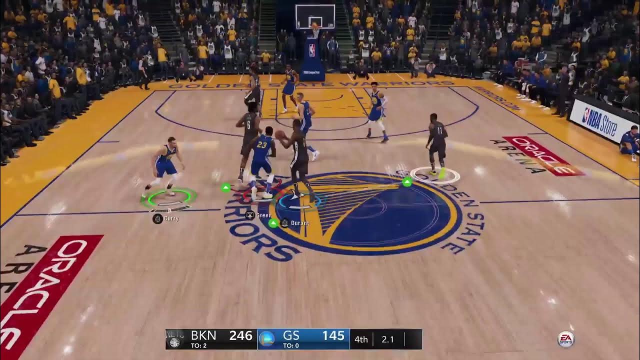 WARRIORS VS NETS GAME 3|NBA LIVE 19 GAMEPLAY - YouTube
