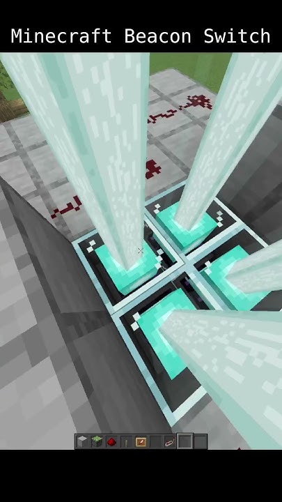 MINECRAFT REDSTONE DESIGN: Simple Redstone Beacon! - YouTube