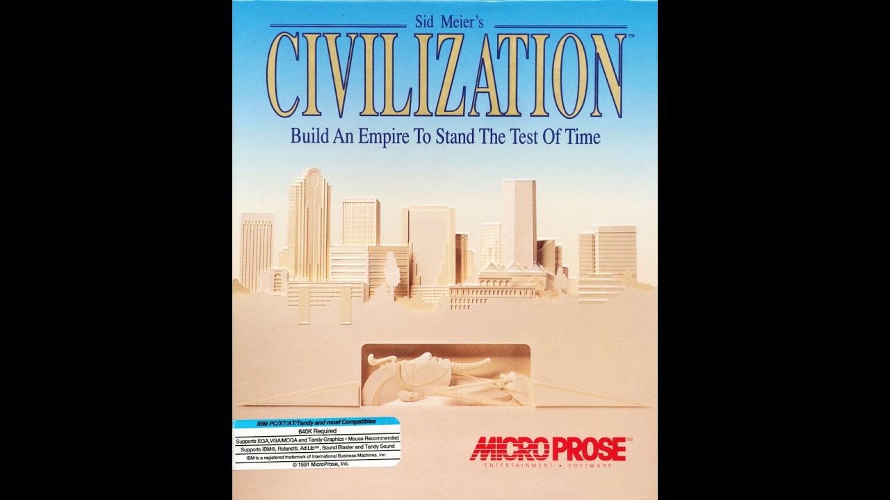 Sid Meier's Civilization (Dos PC) Intro / MPS Labs / 1991 - YouTube