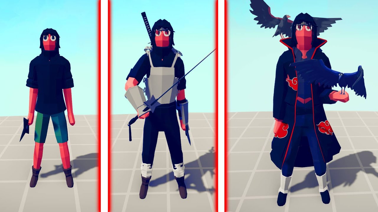 EVOLUTION OF UCHIHA ITACHI (NARUTO ANIME) | TABS - Totally Accurate ...