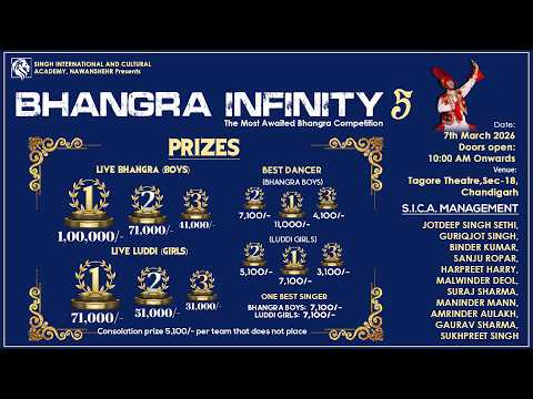 BHANGRA INFINITY 2026| LIVESTREAM