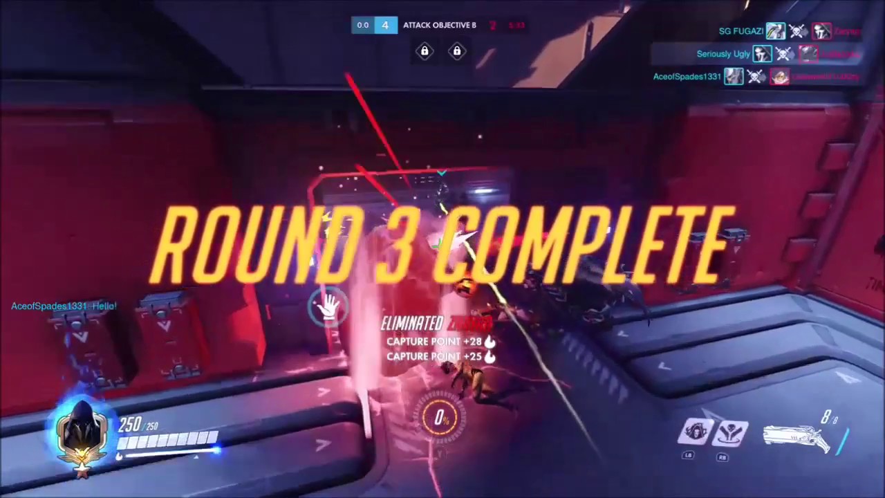 Overwatch Close Competitive Round - YouTube