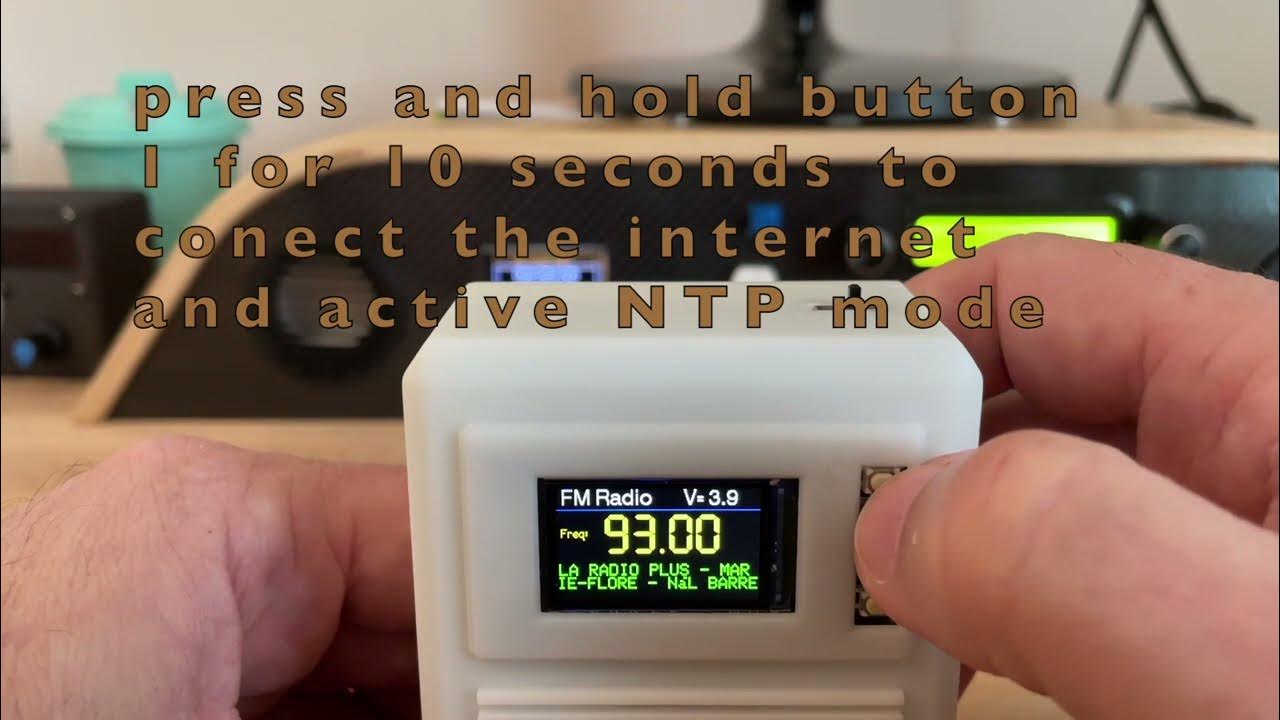 RADIO FM TTGO T-DISPLAY V1 - YouTube