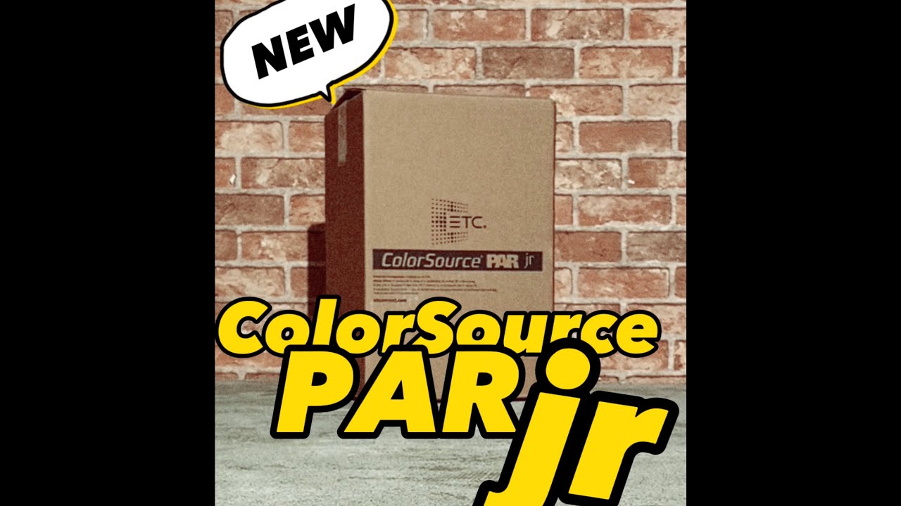 新製品 ColorSource PAR jr 到着！ - YouTube