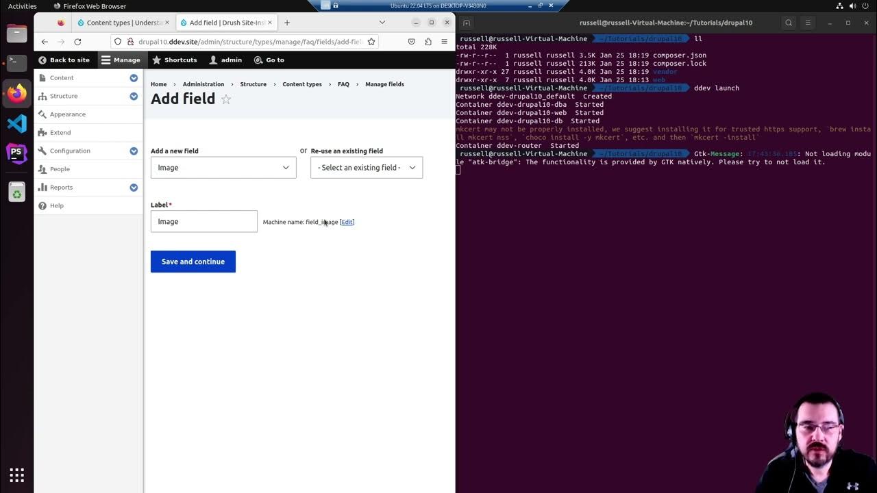 Drupal 10 Content Type | Create a FAQ - YouTube