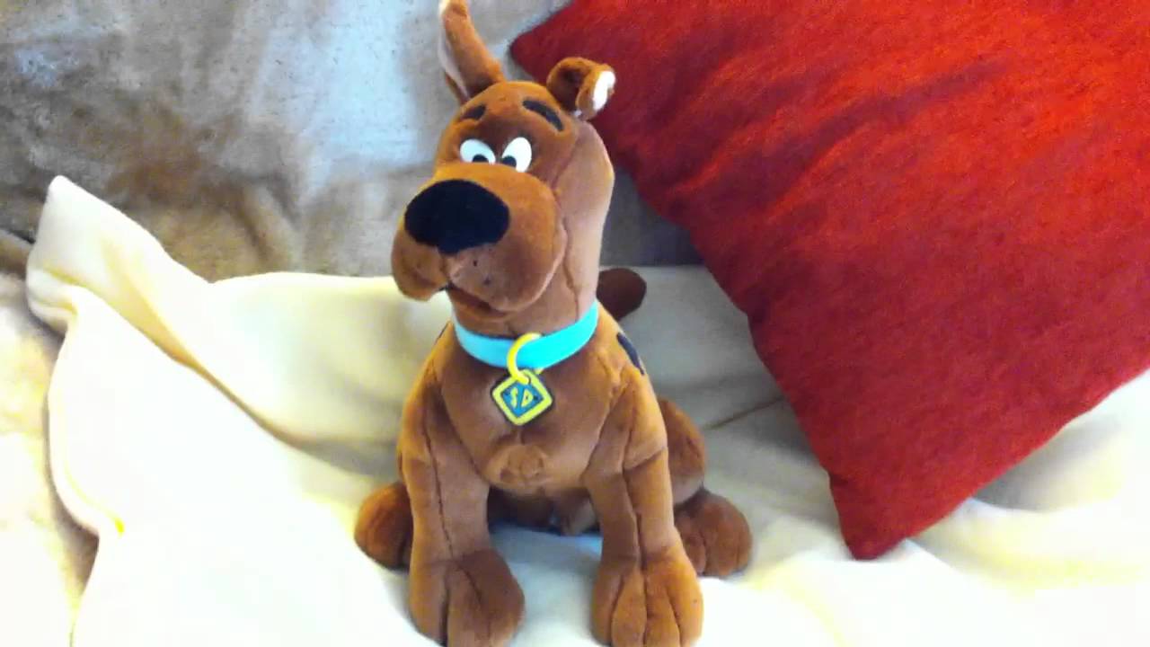 Scooby doo talking motion sensor toy - YouTube