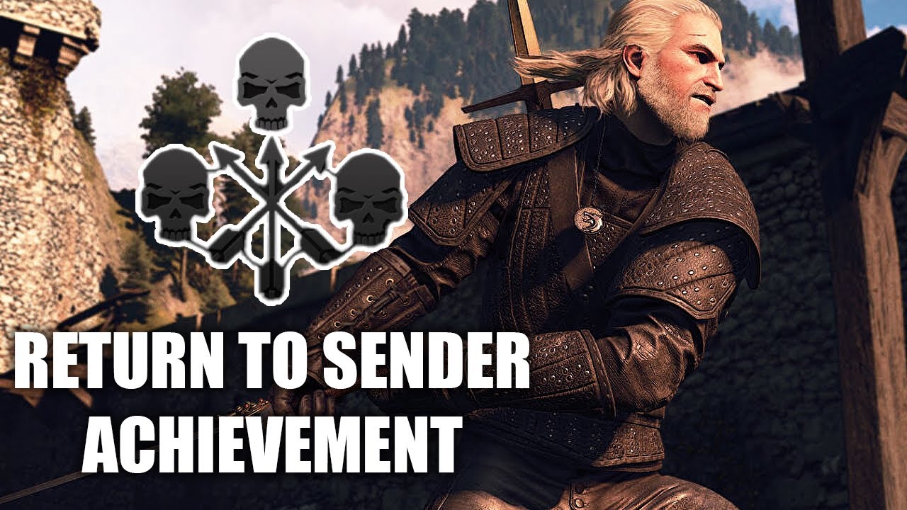 How to get RETURN TO SENDER Achievement in THE WITCHER 3 NEXT GEN - YouTube