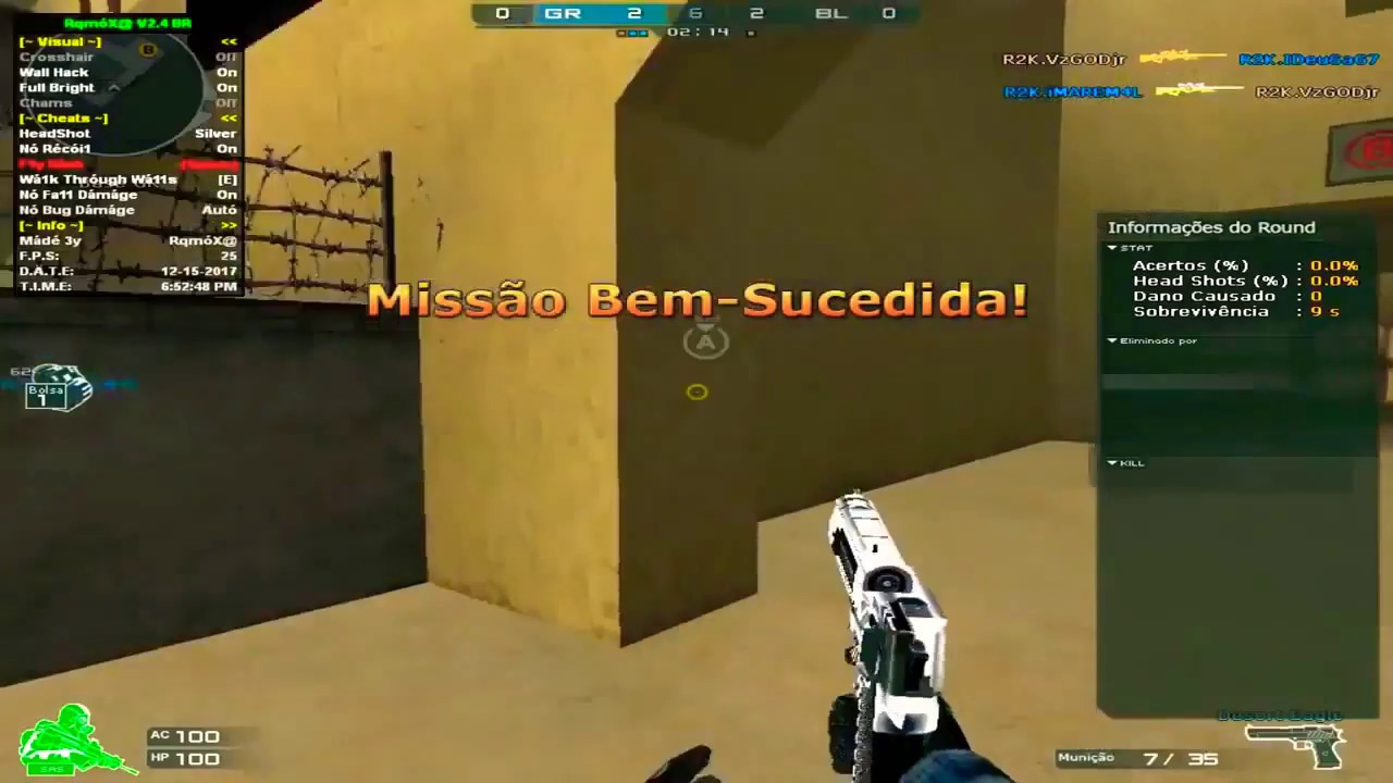 Hack Crossfire Atualizado 2018 Aimbot wall - YouTube