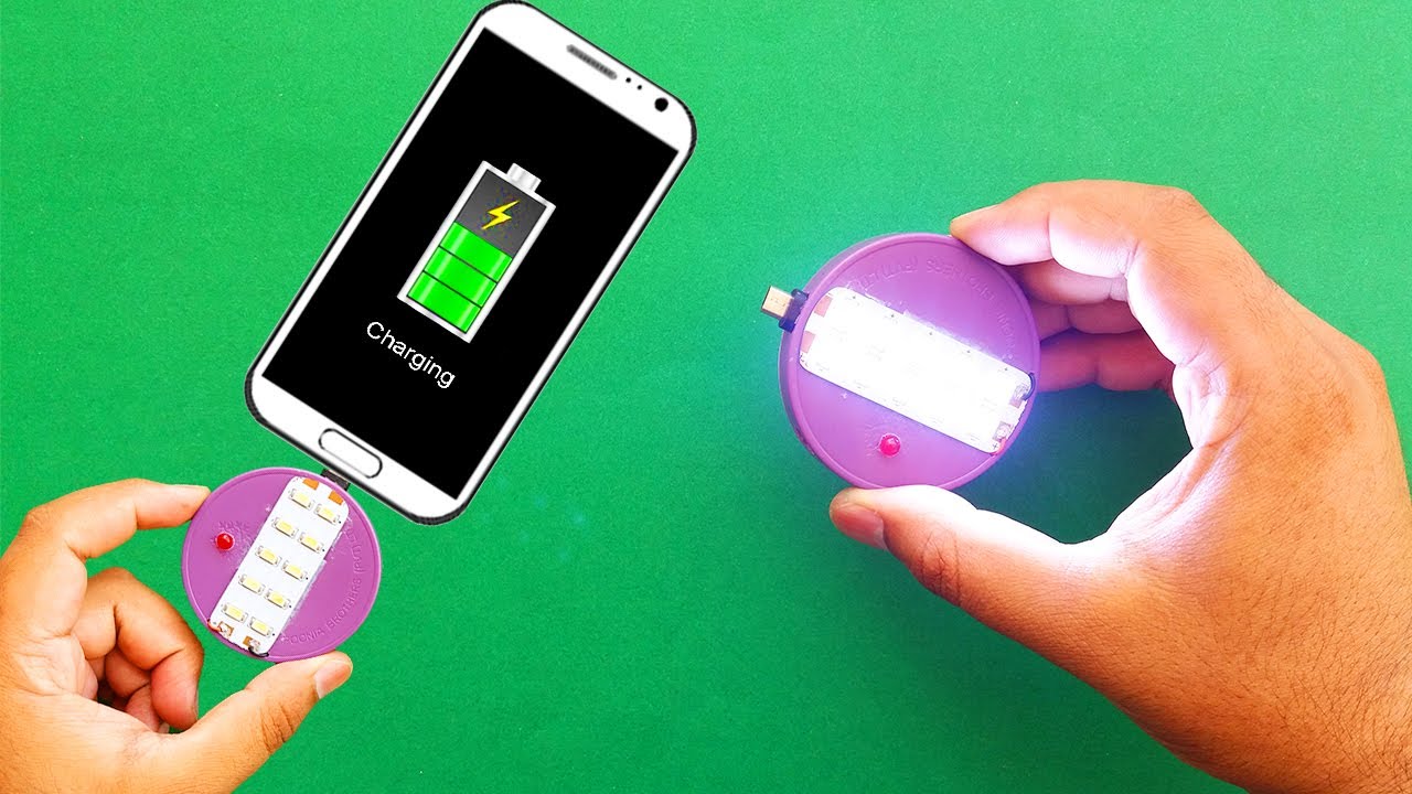 Amazing Portable Emergency Mobile Charger & Light |Pocket Mobile ...