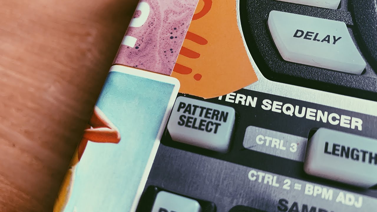 Making a lofi beat with the SP404sx Pattern Sequencer - YouTube