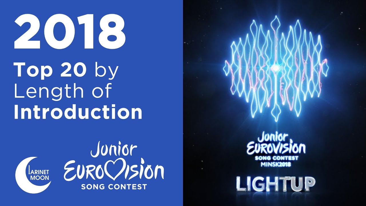 All Junior Eurovision 2018 Song Intros Sorted by Length - YouTube