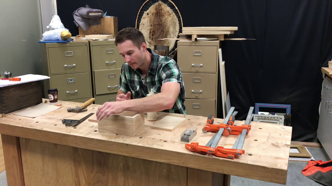 Small Box - Gluing Top and Bottom - YouTube