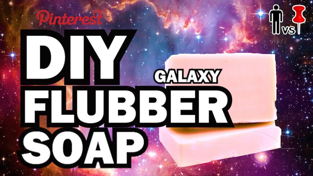 DIY Galaxy Flubber Soap - Man Vs Pin - Pinterest Test #72 - YouTube