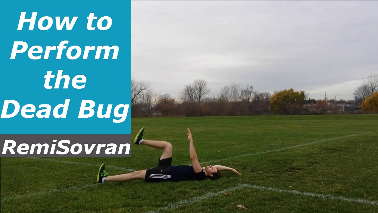 How to Perform the Dead Bug (Tips and Coaching Cues) - YouTube