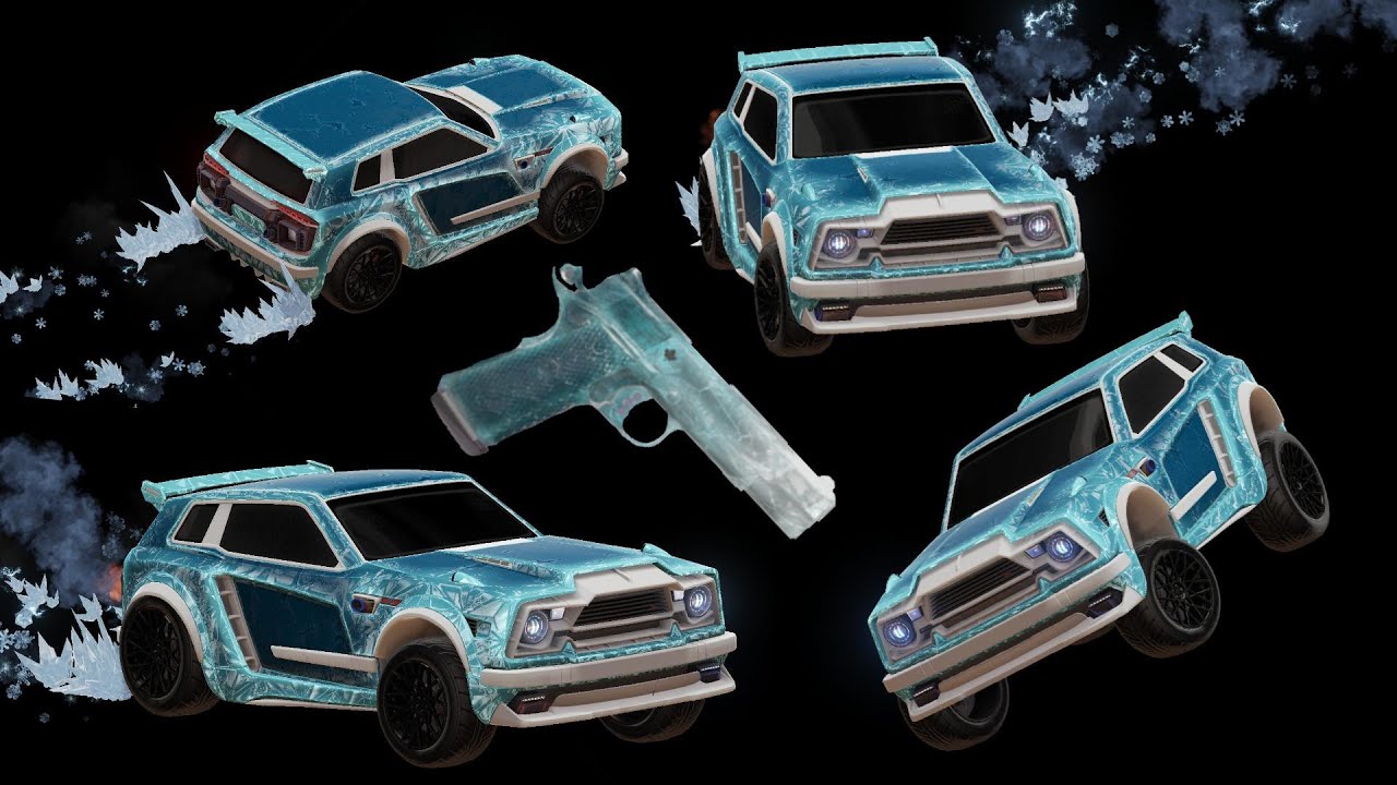 BLACK ICE in rocket league - YouTube