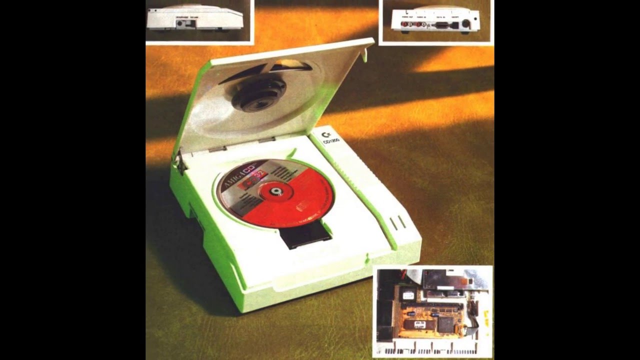 CD1200 prototype for Amiga - YouTube
