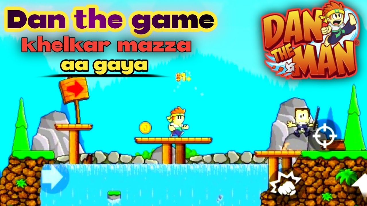 Don the man khelkar mazza aa gaya || Dan the man game play 🎮 - YouTube