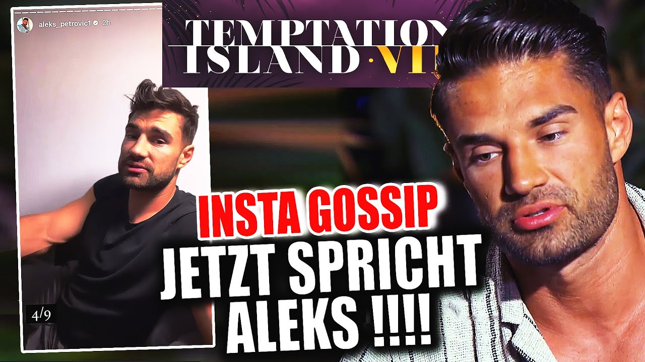 Gab es einen Kuss in Folge 8 ?! Aleks Instagram Statement 🤯 Temptation ...