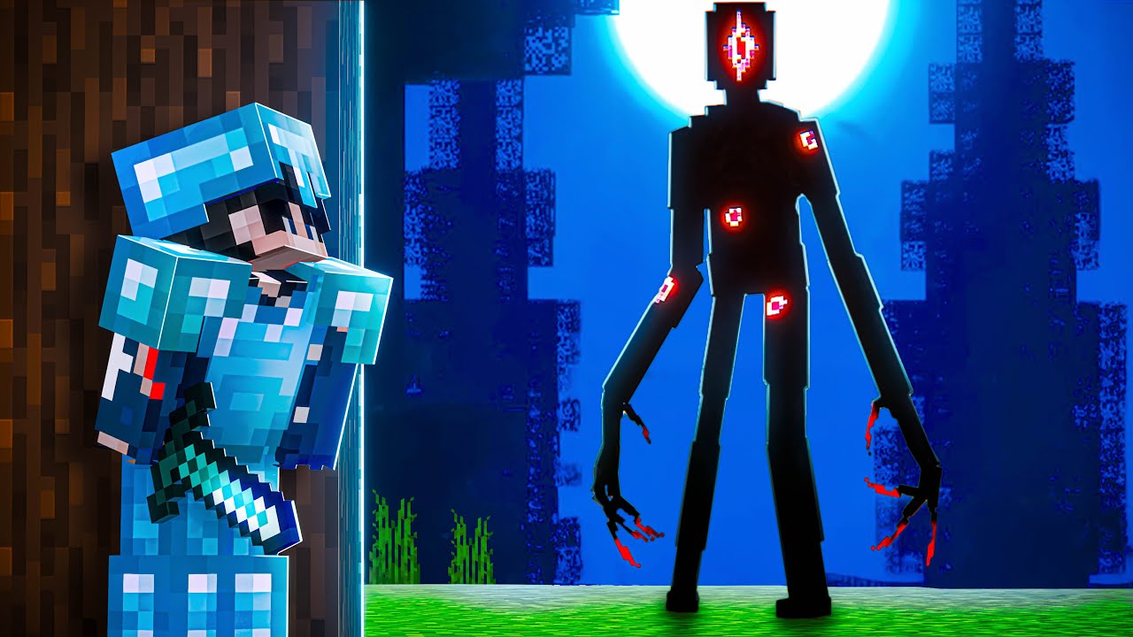 I FOUND A TERRIFYING CREATURE IN MINECRAFT…😨 - YouTube