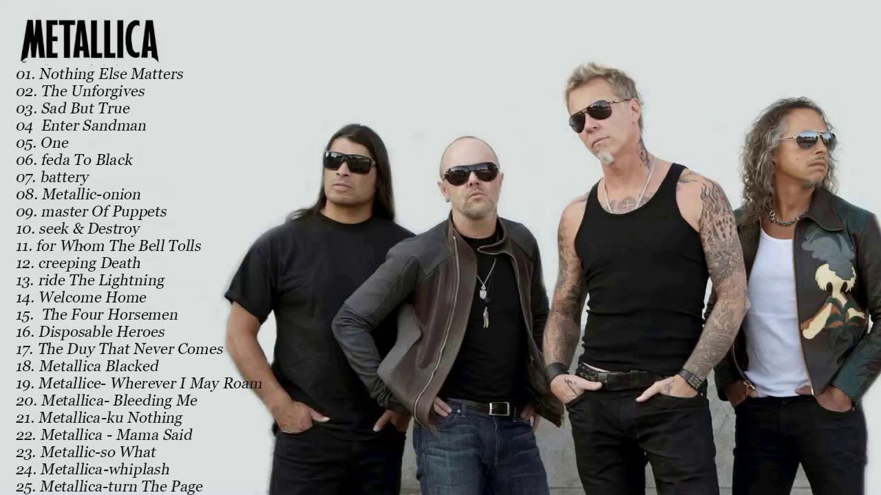 Metallica Greatest Hits Full Album 2020 | Best Songs Of Metallica ...