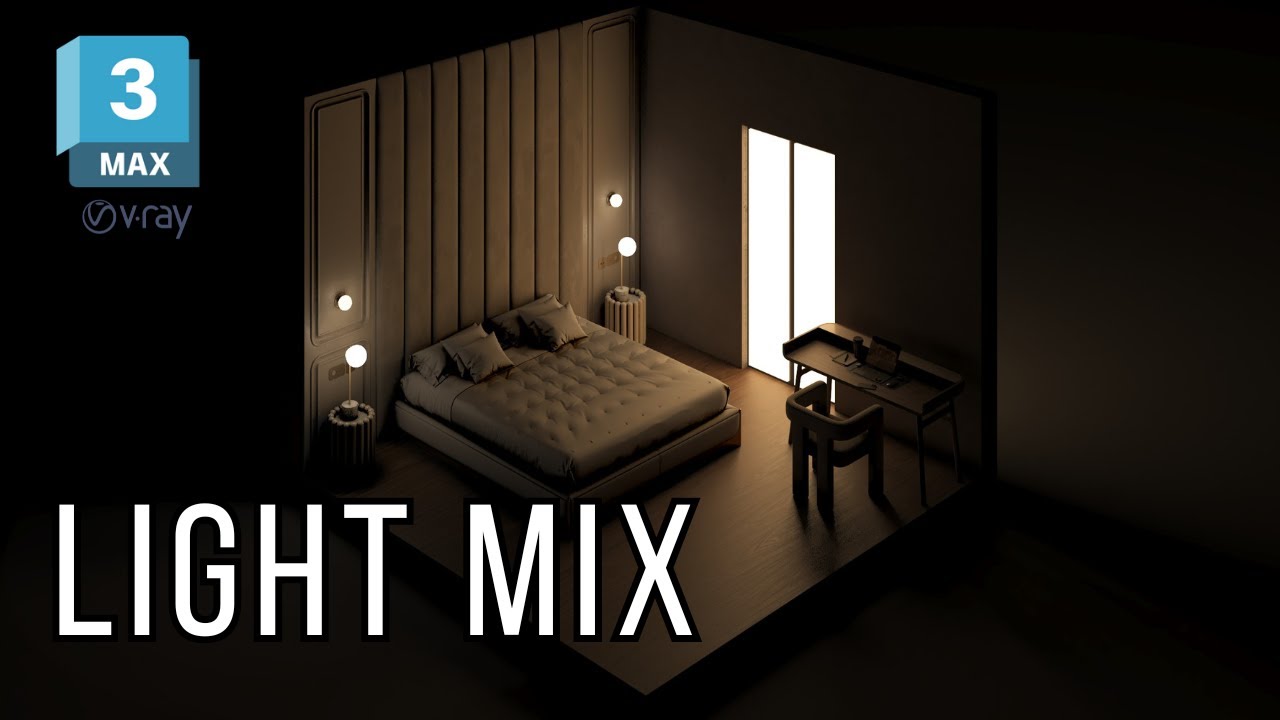 How to use Light Mix VRay - YouTube