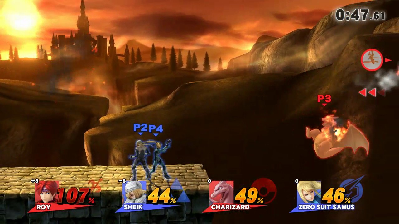 Roy, Charizard VS Sheik, ZSS - YouTube