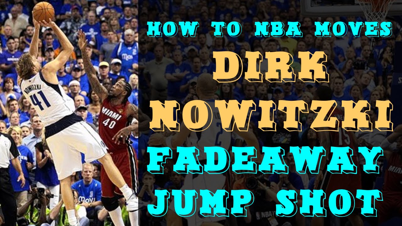 How to do the Dirk Nowitzki fadeaway Jump Shot! - YouTube