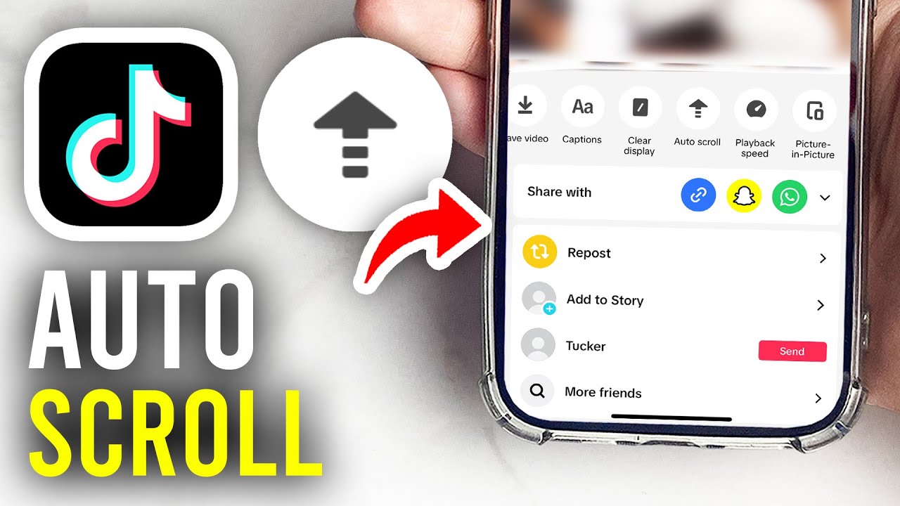 How To Auto Scroll On TikTok - Full Guide - YouTube