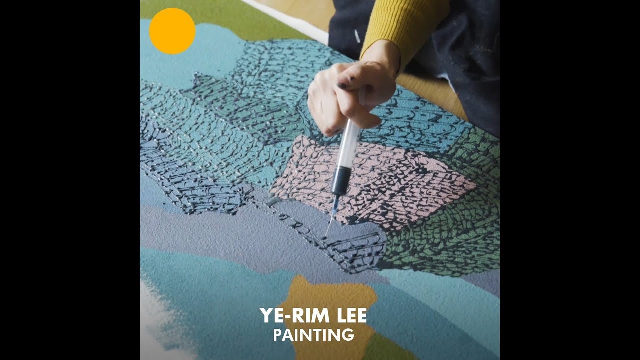 PAINTING ARTIST YE-RIM LEE | 도시의 ‘얼굴’에 스민 감정, 이예림 - YouTube