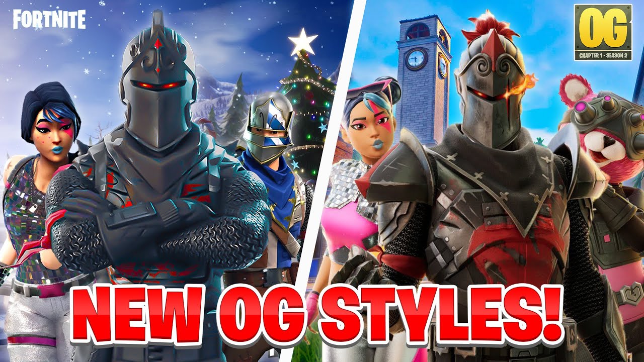 OG Battle Passes Returning & New OG Styles | Fortnite OG Season 2 - YouTube